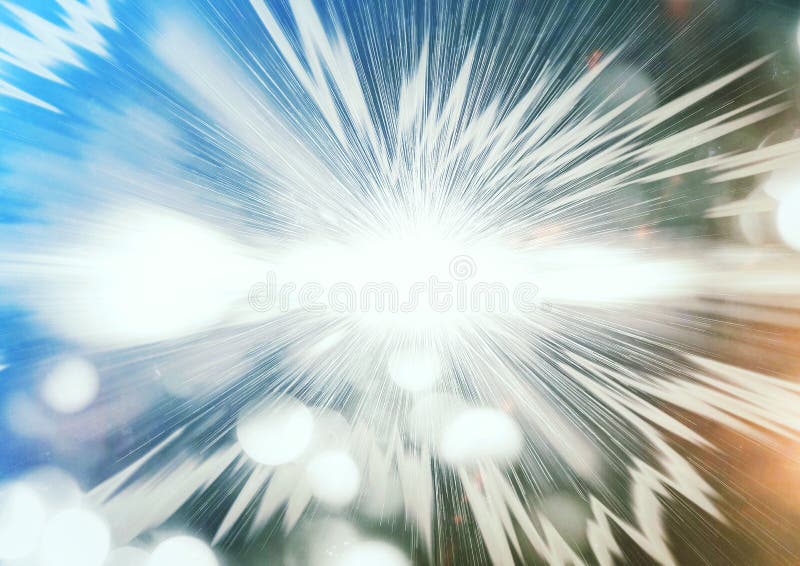 Abstract Background of Radial Rays Shining in the Dark Stock ...