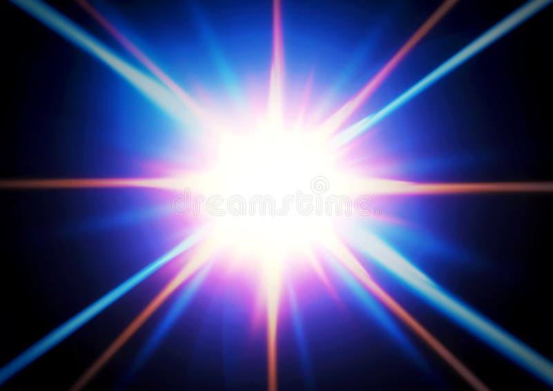 Abstract Background of Radial Rays Shining in the Dark Stock ...