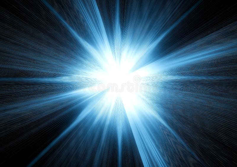 Abstract Background of Radial Rays Shining in the Dark Stock ...