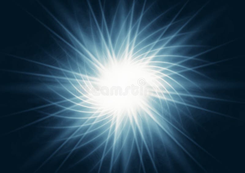 Abstract Background of Radial Rays Shining in the Dark Stock ...