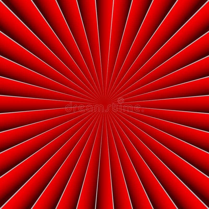 Abstract Radial Lines Starburst, Sunburst Circular Pattern Stock Vector ...