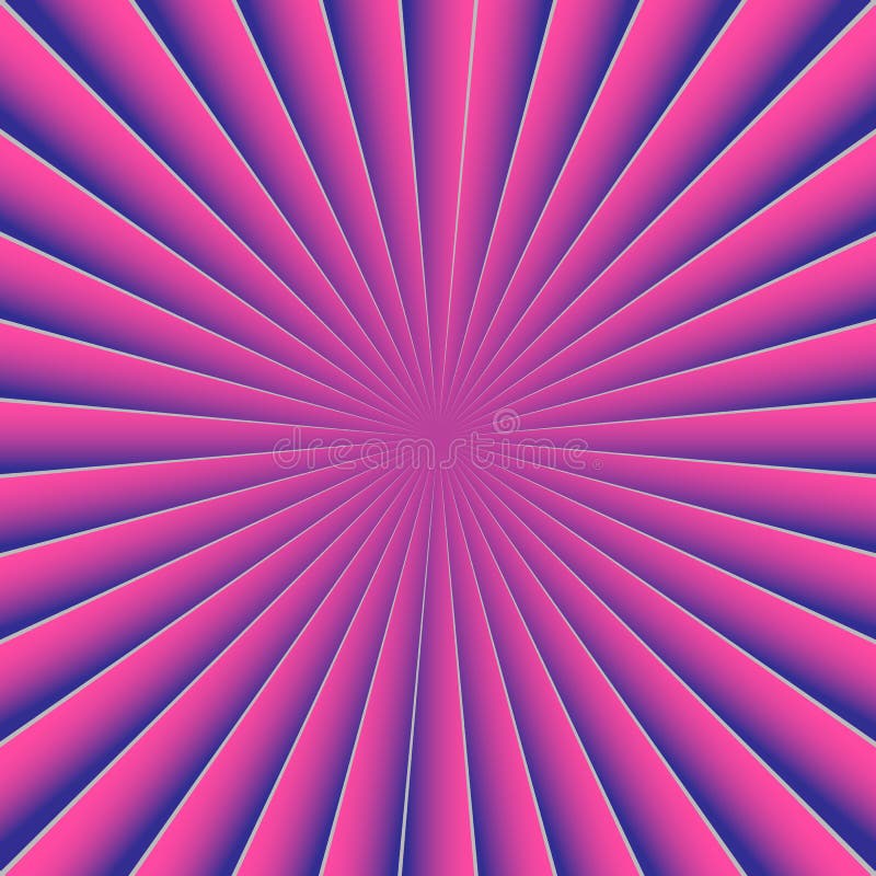 Abstract Radial Lines Starburst, Sunburst Circular Pattern Stock Vector ...