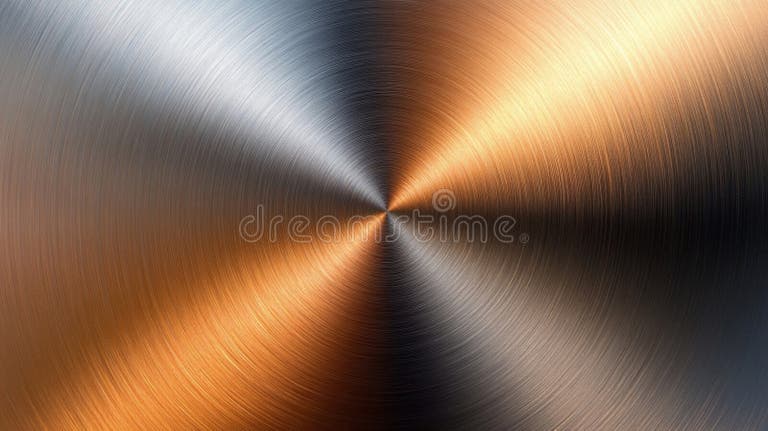 Abstract Radial Metal Texture Background Stock Illustration ...