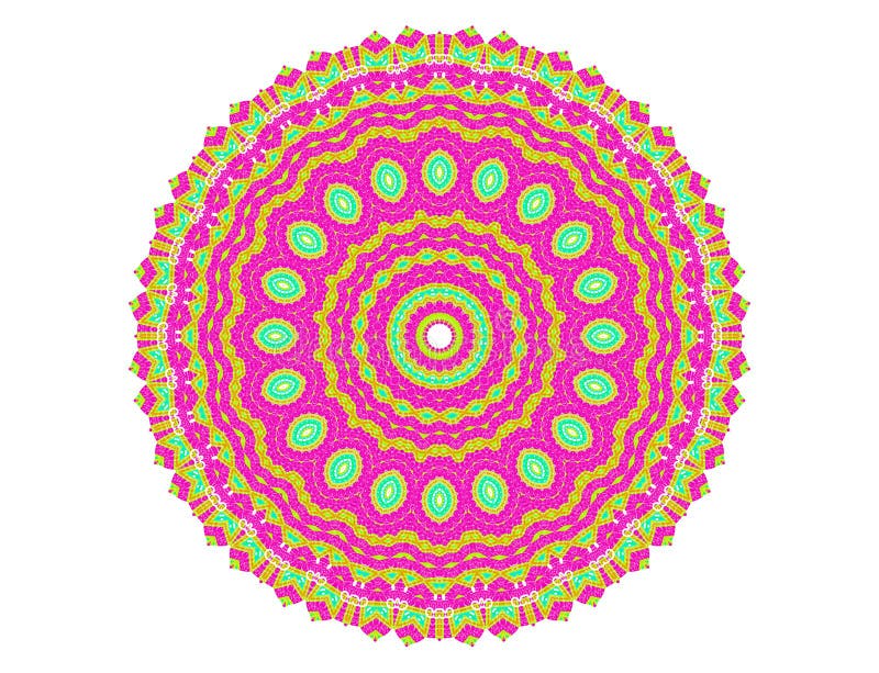 Abstract radial pattern stock illustration. Illustration of ornament ...