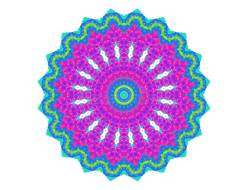 Abstract Radial Pattern of Natural Large Dandelion Flower Stock ...