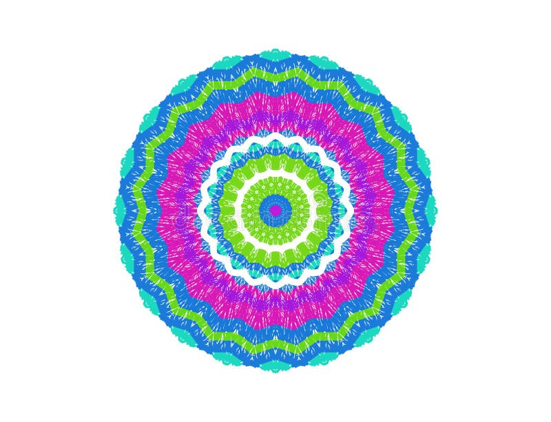 Abstract radial pattern stock illustration. Illustration of ornament ...