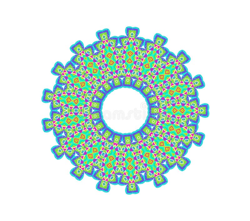 Abstract radial pattern stock illustration. Illustration of decor ...