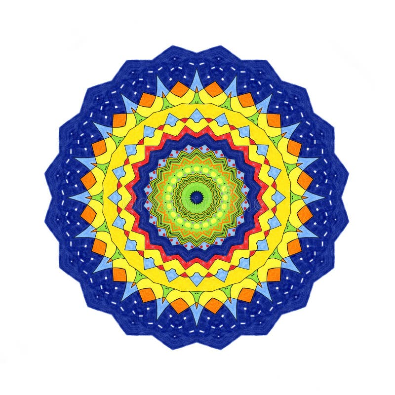 Abstract radial pattern stock illustration. Illustration of ornament ...