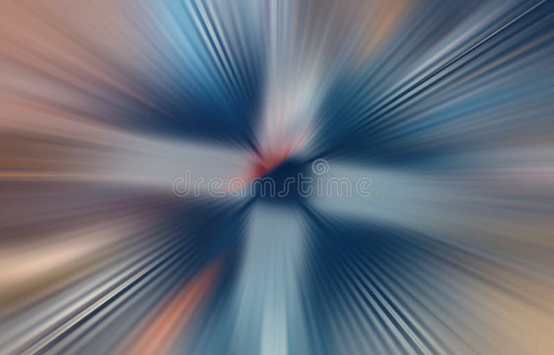 Abstract Radial Zoom Gradient Blur Stock Image - Image of motion, light ...