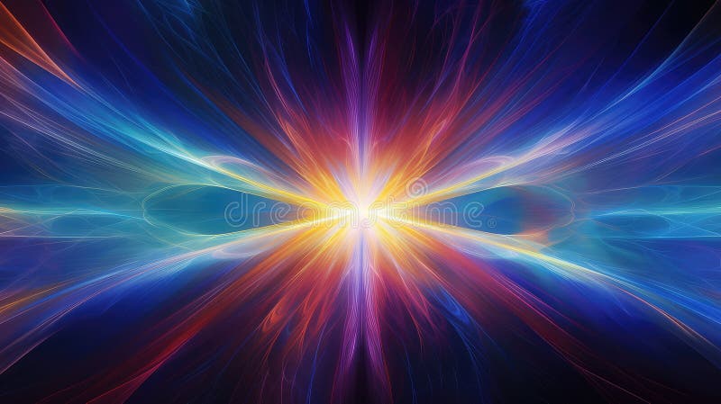 Abstract Radiant Sonic Energy Stock Illustration - Illustration of ...