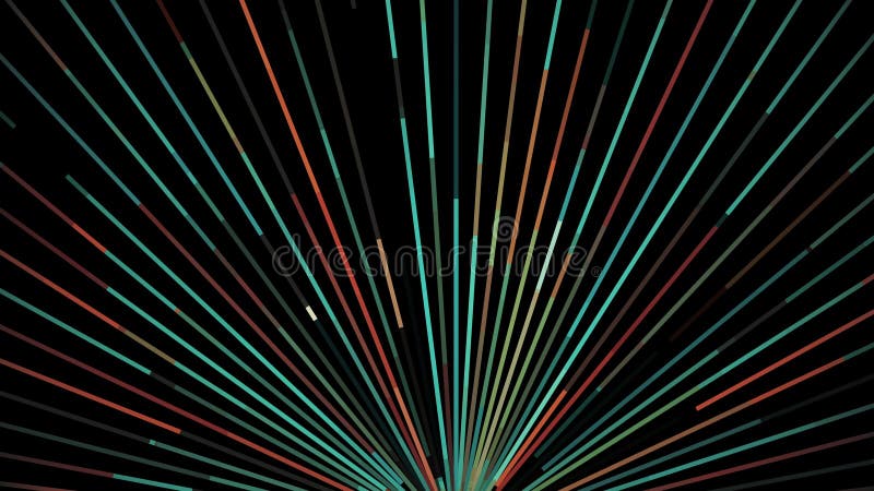 Abstract Radiating Light Beam Lines Background Loop Stock Video - Video ...
