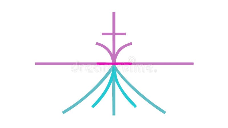 Abstract Radiating Lines Icon, Energy Burst, Growth Spreading ...