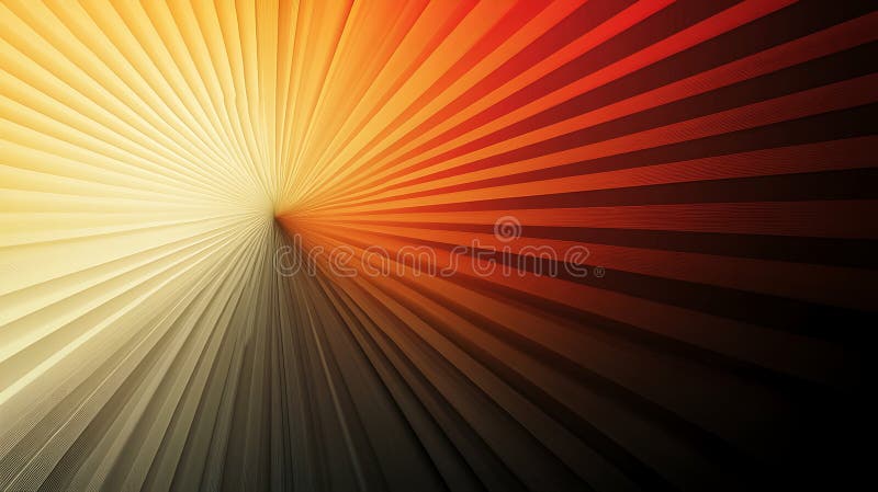Abstract Radiating Lines in Warm Colors Stock Image - Image of contrast ...