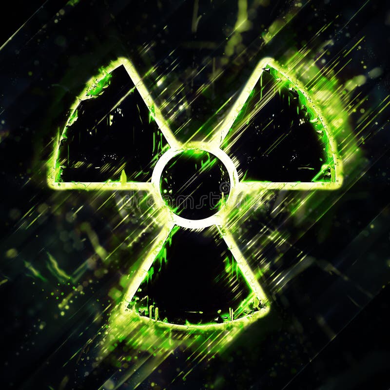 Abstract Radiation Hazard Sign Stock Illustration - Illustration of ...