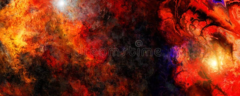 Abstract Rage in Orange and Red Stock Illustration - Illustration of ...