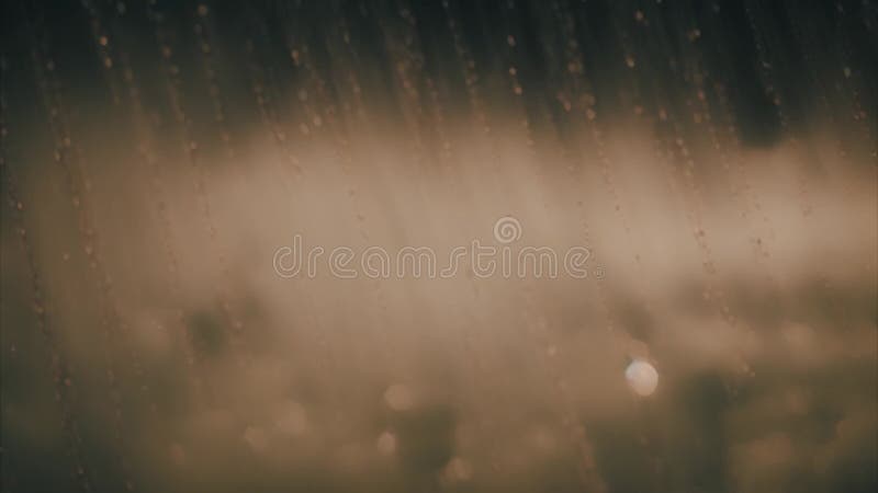 Abstract Rain Drops on Window Stock Video - Video of serene, pattern ...