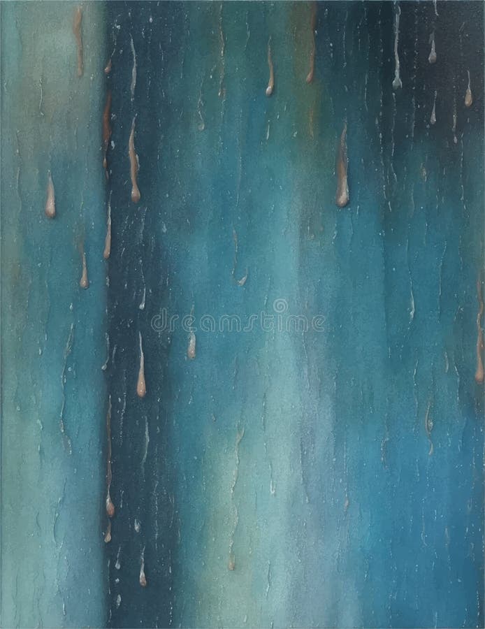 Abstract Rain Painting Texture, Wallpaper Stock Illustration ...
