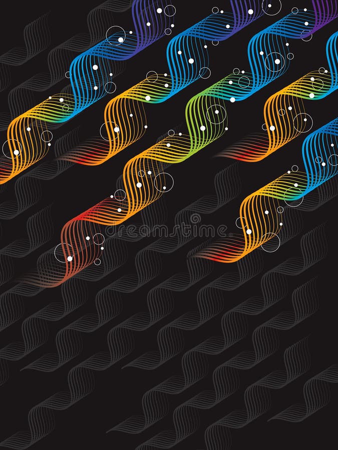 Rainbow twist stock vector. Illustration of backdrop - 16020920