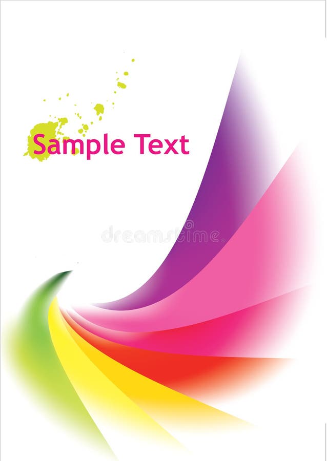Rainbow background stock vector. Illustration of glow - 10299378