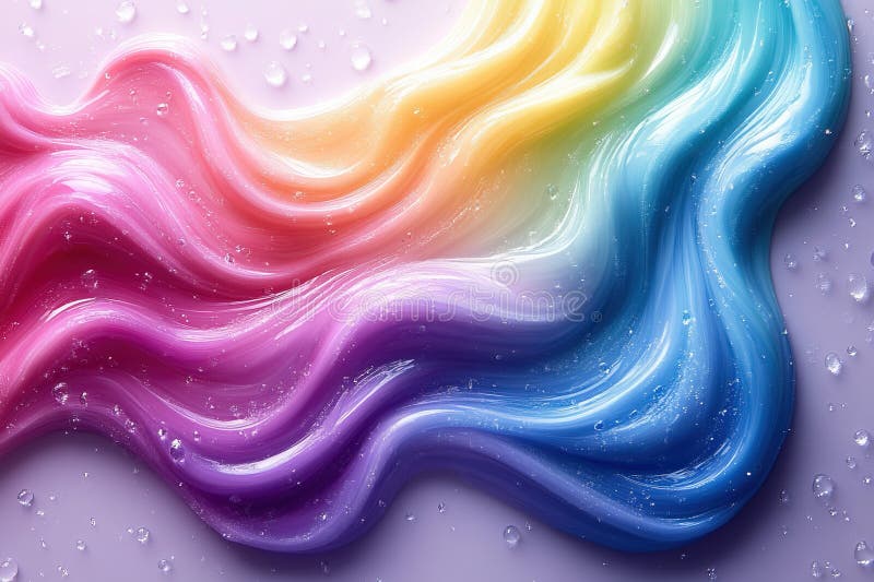 An Abstract Rainbow Background, Colorful and Artistic, Design Theme ...