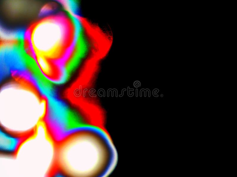 Abstract Rainbow on Black Background. Abstract Rainbow Explosions on ...