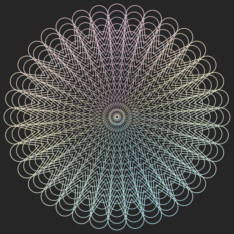 Abstract Rainbow Color Vortex Art Design Background Stock Vector ...