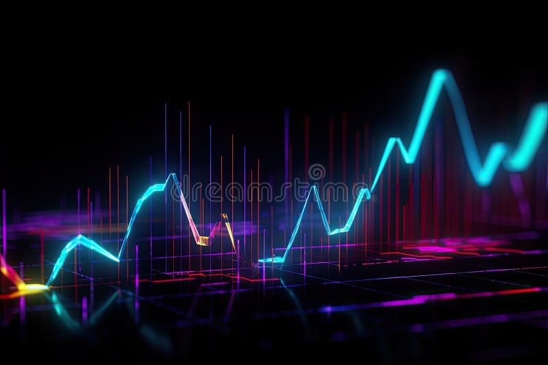 Rainbow Neon Line Chart Stock Illustrations – 156 Rainbow Neon Line ...