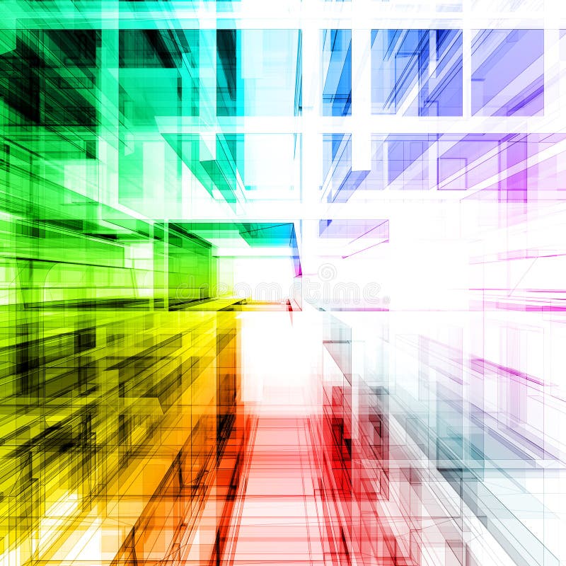 Abstract rainbow concept stock illustration. Illustration of abstract ...