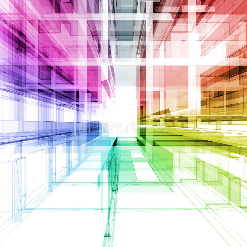 Abstract rainbow concept stock illustration. Illustration of rainbow ...