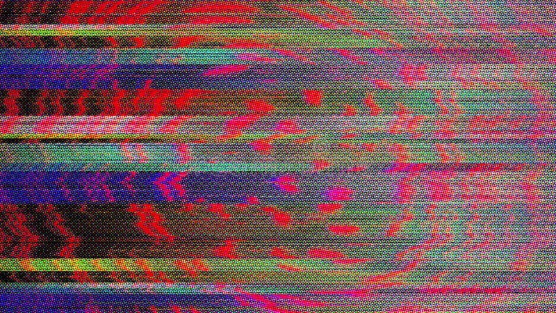 Abstract Rainbow Effect Sci-fi Psychedelic Holographic Background ...