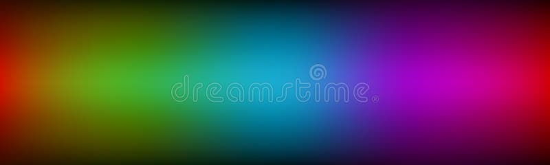 Rainbow Web Header / Banner Stock Illustration - Illustration of ...
