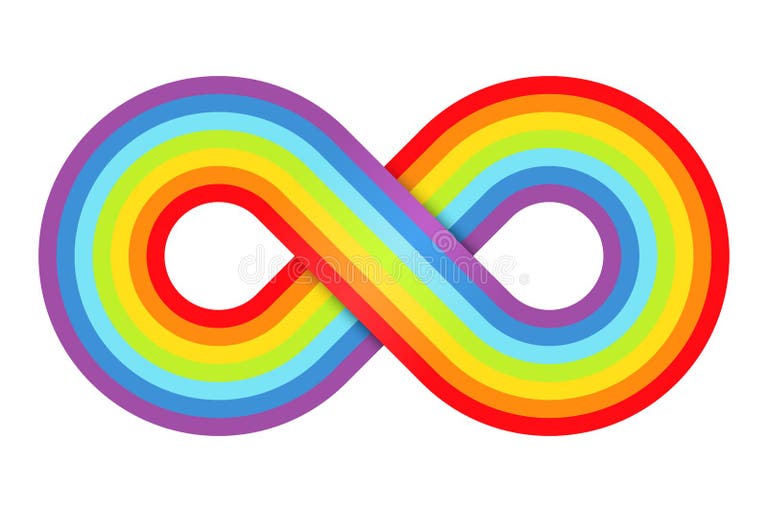 Rainbow Infinity Stock Illustrations – 7,387 Rainbow Infinity Stock ...
