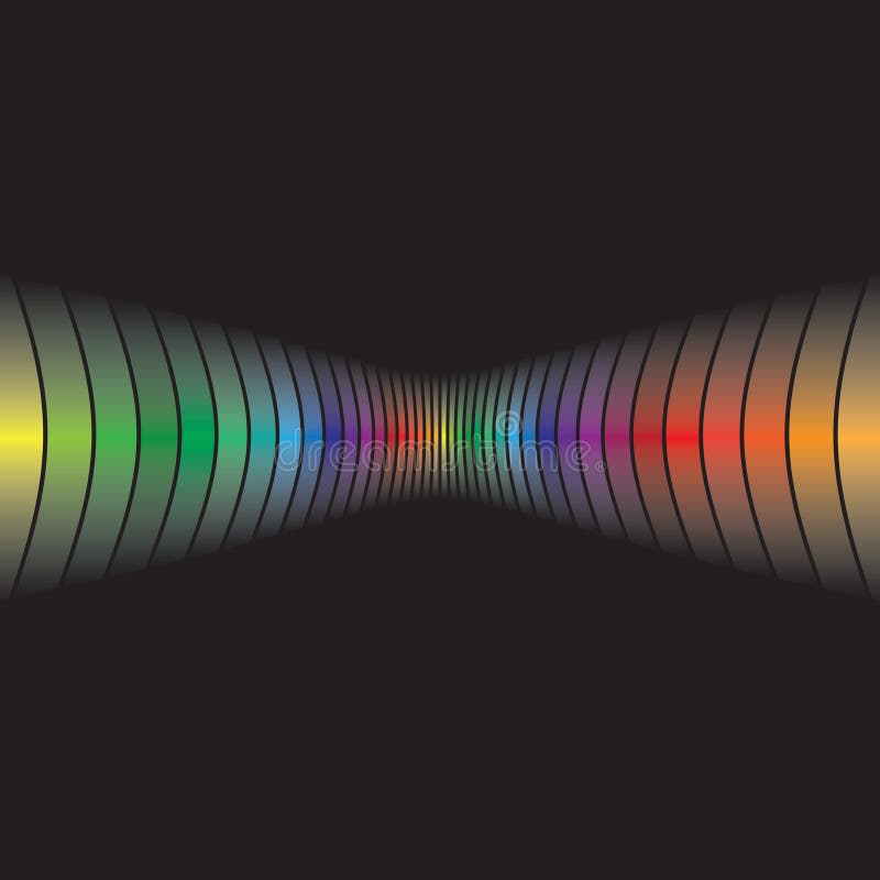 Abstract Rainbow Layout stock vector. Illustration of movement - 7429861