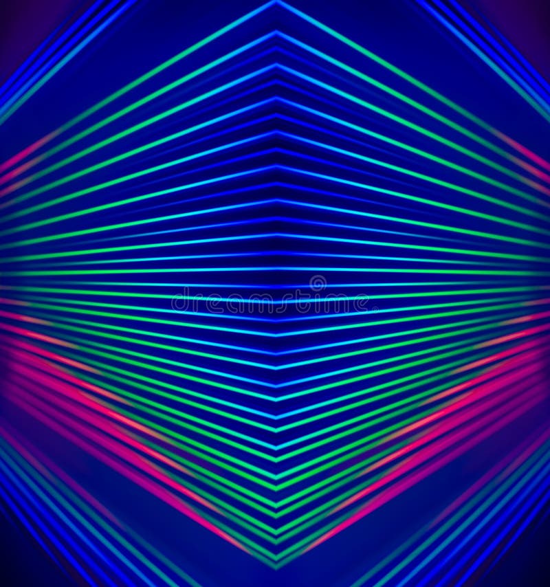 Rainbow led light rays stock illustration. Illustration of highway ...