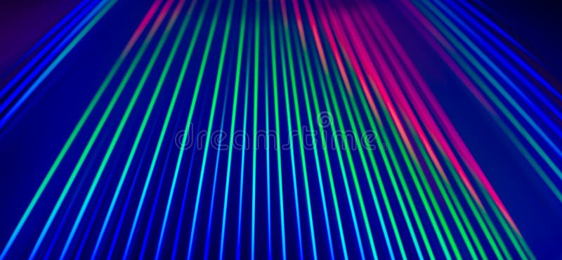Abstract Rainbow Light Rays Reflection on Cd Surface Stock Photo ...