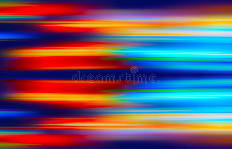 Abstract Rainbow Light Trails Stock Illustration - Illustration of ...