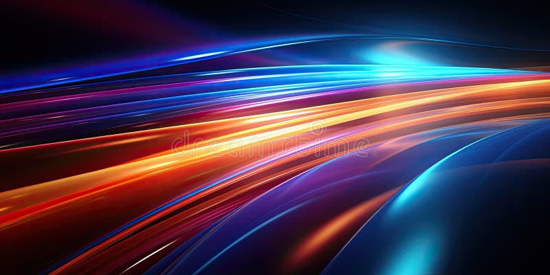 Abstract Rainbow Multicolor Background, Iridescent Spectrum Rays on ...