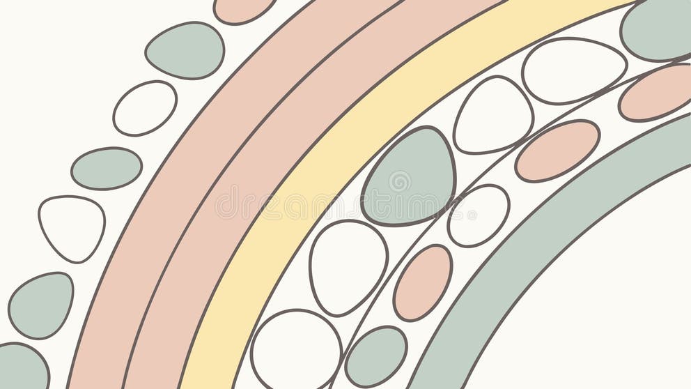 Abstract Rainbow Path Pattern Vector Design, Vector Design Generative ...