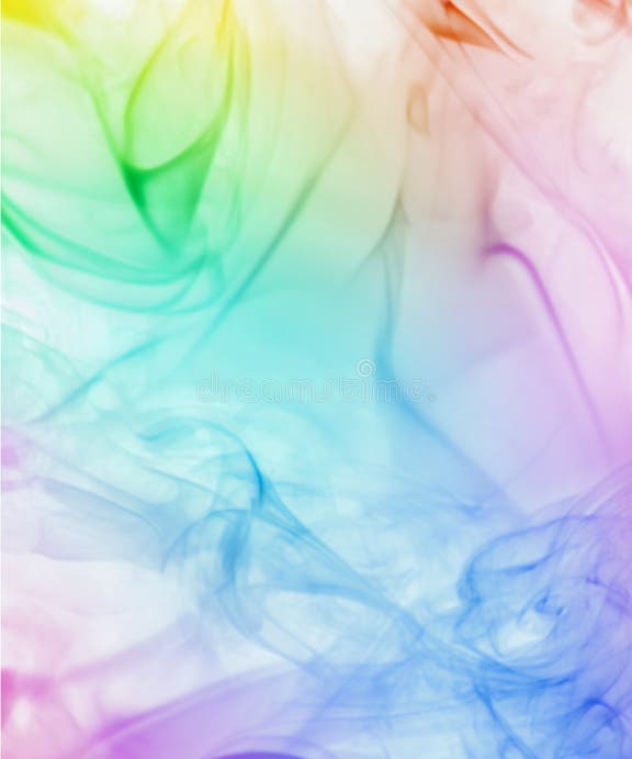 Abstract Rainbow Smoke Texture. Steam, Cloud Realistic Texture Stock ...