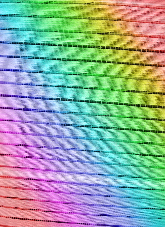 Abstract Rainbow Textile Closeup,cloth Background, Stock Photo - Image ...