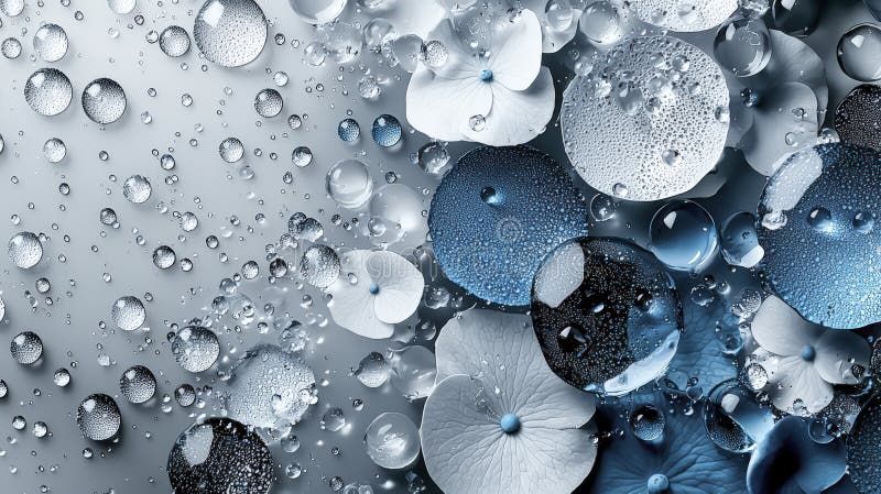 Abstract Raindrop Overlap Art Nature Digital Artwork Soft Environment ...