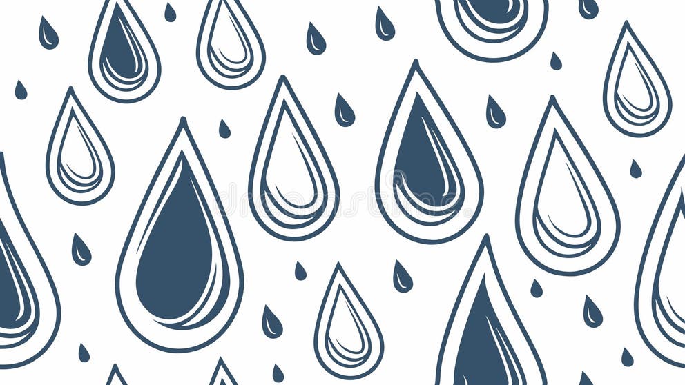 Abstract Raindrop Pattern, Symbolizing Weather or Natural Elements ...