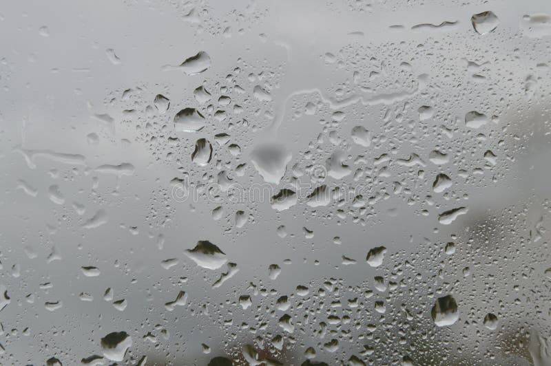 Abstract Rainy Window Textures Surface Background Closeup Stock Image ...