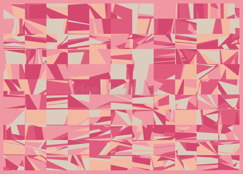 Abstract Random Color Polygones Generative Art Background Illustration ...