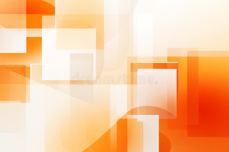 Abstract Random Geometric Orange Shapes Background and Gradient ...