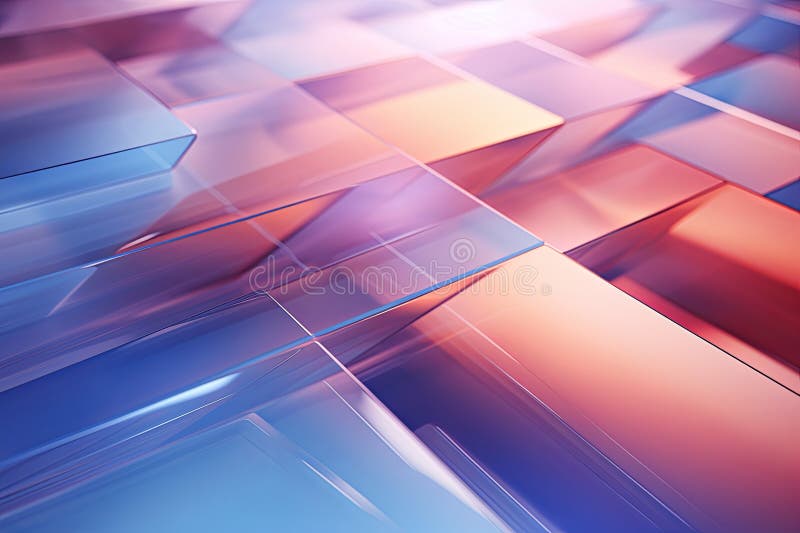 Abstract Random Geometric Shapes Wireframe Background and Gradient ...