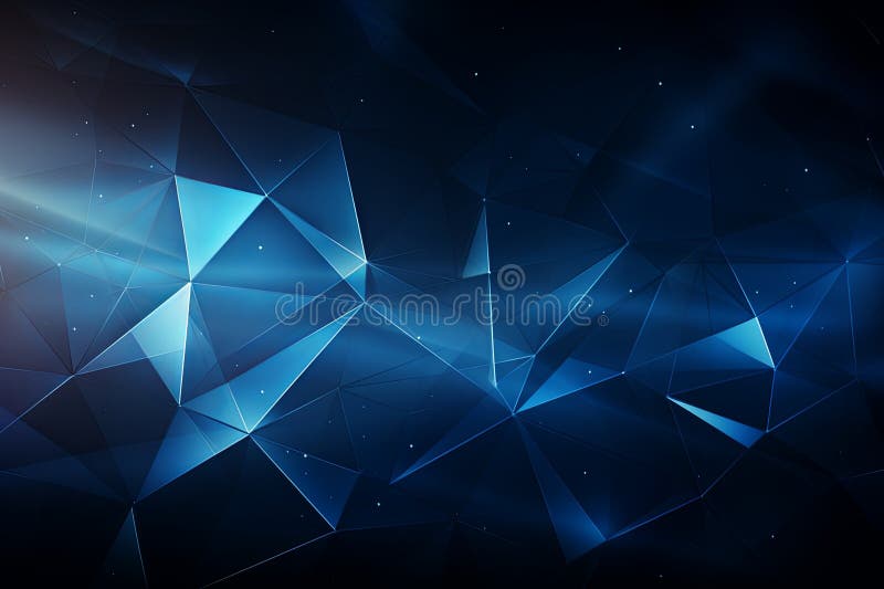 Abstract Random Geometric Shapes Wireframe Background and Gradient ...
