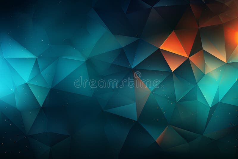 Abstract Random Geometric Shapes Wireframe Background and Gradient ...
