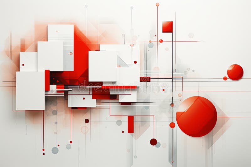 Abstract Random Geometric Shapes Wireframe Background and Gradient ...