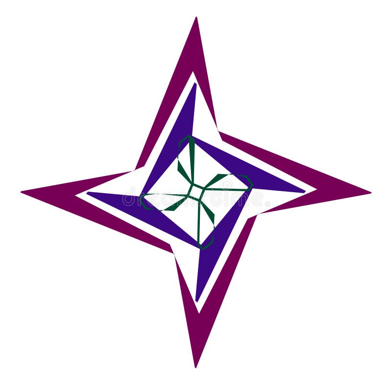 Weird, Strange Generated Random Edgy Shapes. Asymmetric Abstract Art ...